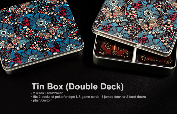 Put 2 Decks of Card into one Case