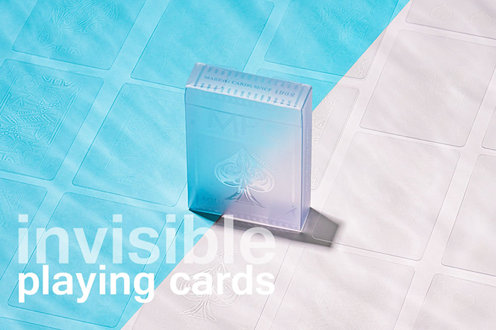 Finally, Invisible playing cards