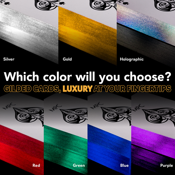 More card gilding colors added