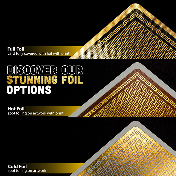 Shine Bright with Our Foil Cards