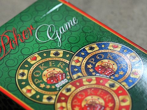 Full Color Printed Tuck Box for Playing Cards