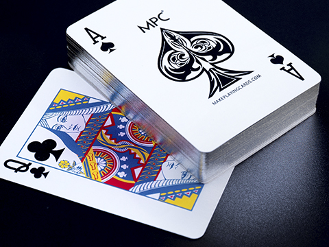 Gold Gilt Edge Playing Cards